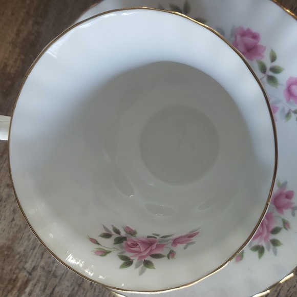 Royal Albert | Kitchen | Royal Albert Pink Roses Tea Cup And Saucer ...